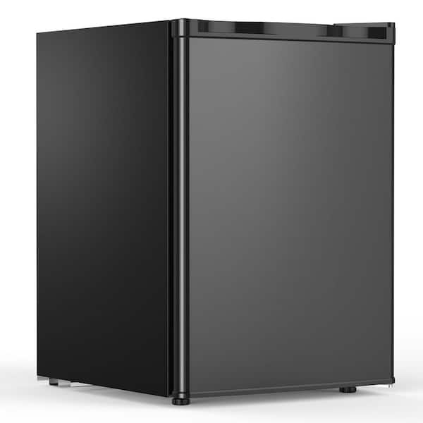 COWSAR 17.52 in. 1.6 cu. ft. Mini Refrigerator with Freezer, Removable ...