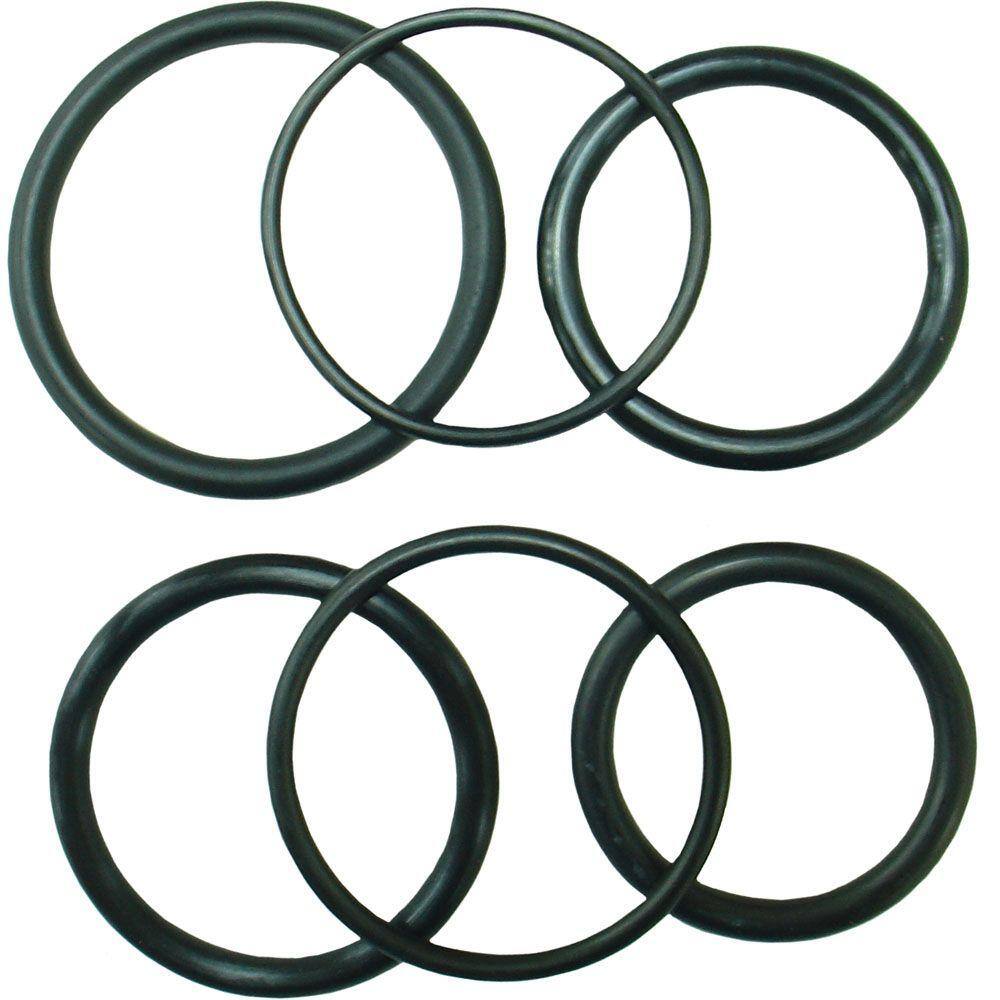 PartsmasterPro Large Rubber O-Ring Set #1 (6-Piece) 57000 - The Home Depot