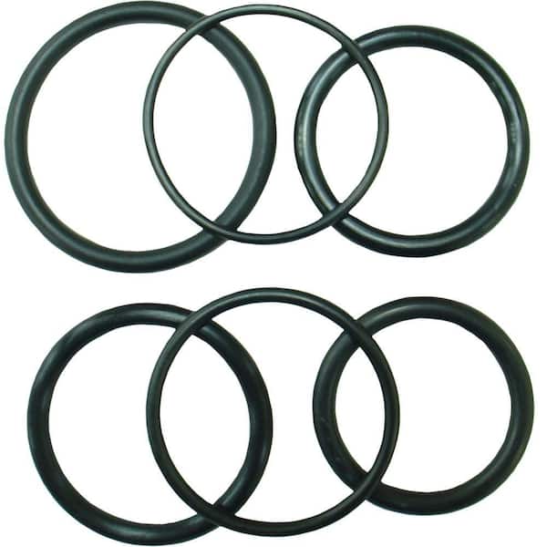 PartsmasterPro Large Rubber O-Ring Set #1 (6-Piece) 57000 - The Home Depot