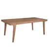 Alpine Furniture Olejo Dining Table, Natural 3426-01 - The Home Depot