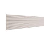 Ornamental Mouldings 5 in. x 0.438 in. x 96 in. Ambrosia Maple Wood ...