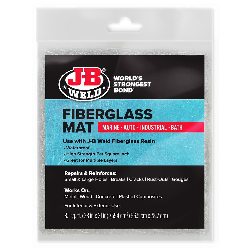 J-B Weld 8 sq. ft. Fiberglass Mat 40129 - The Home Depot