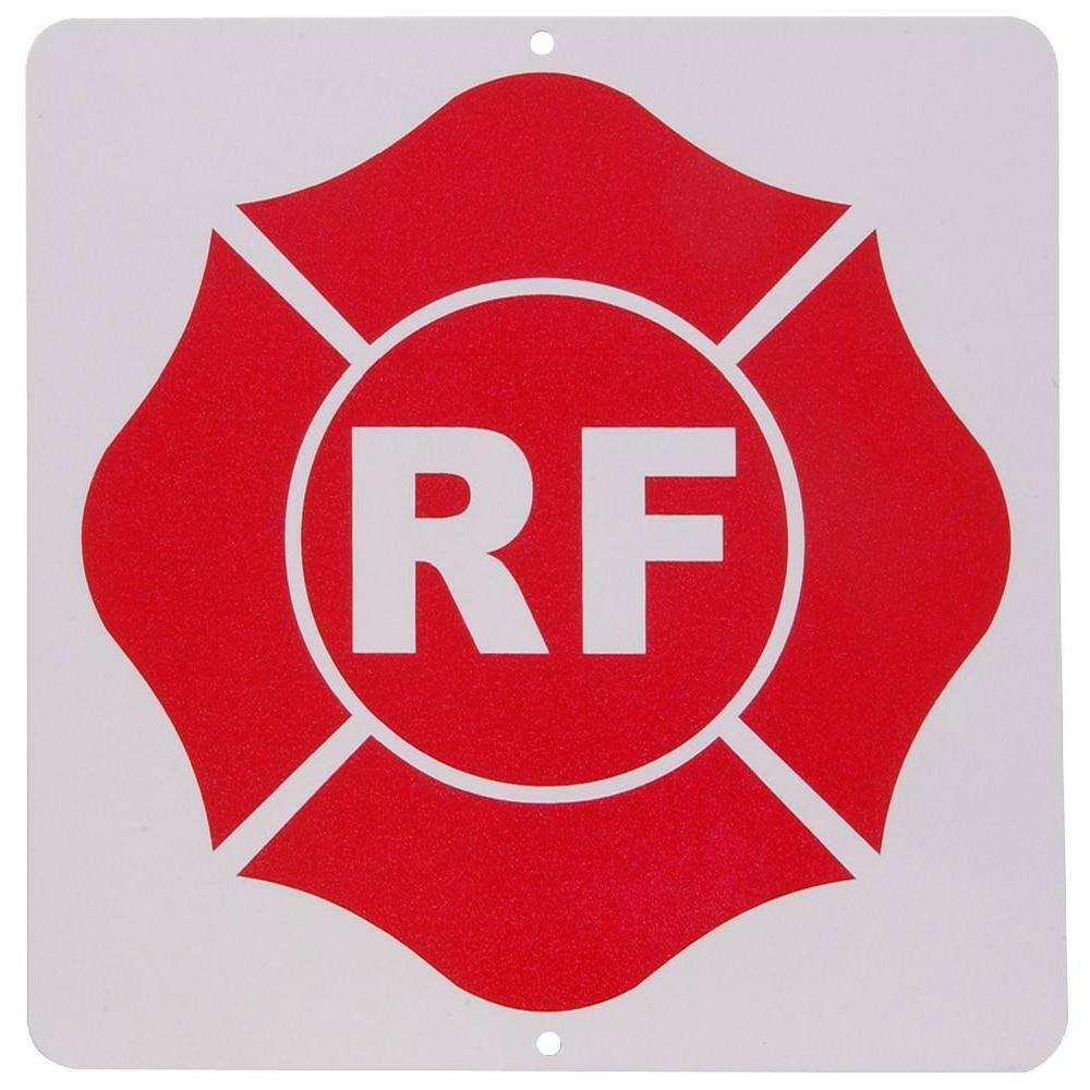 The Hillman Group 9 in. x 9 in. Roof Truss Aluminum RF-Sign 848709 ...