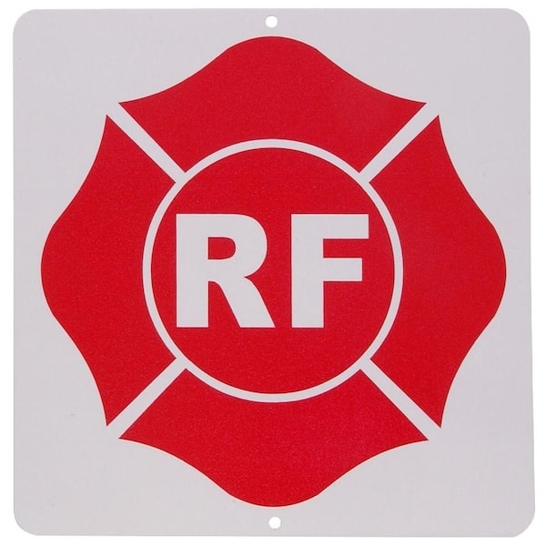 The Hillman Group 9 in. x 9 in. Roof Truss Aluminum RF-Sign 848709 ...