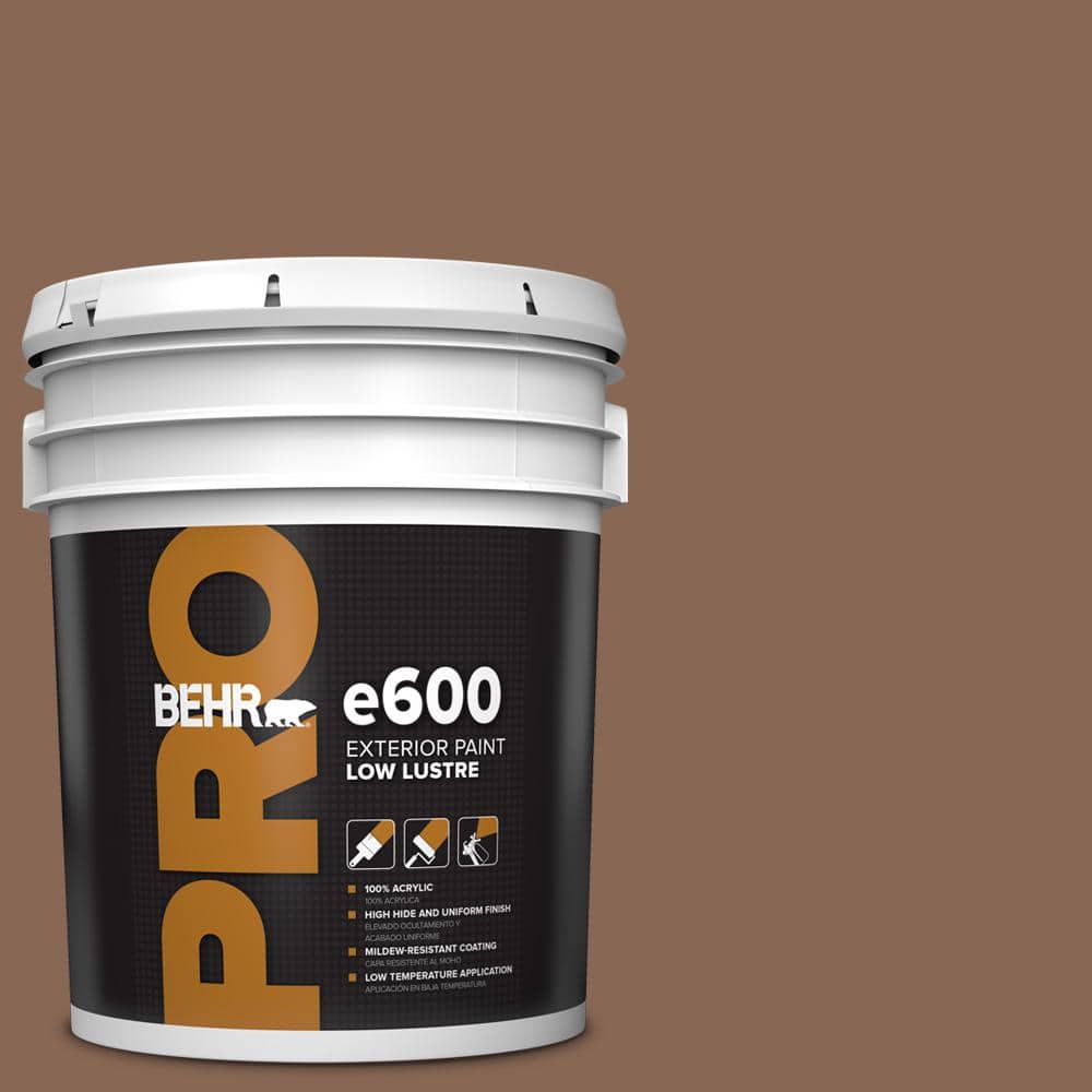 BEHR PRO 5 gal. #PPU3-17 Clay Pot Low Luster Exterior Paint PR62305 ...