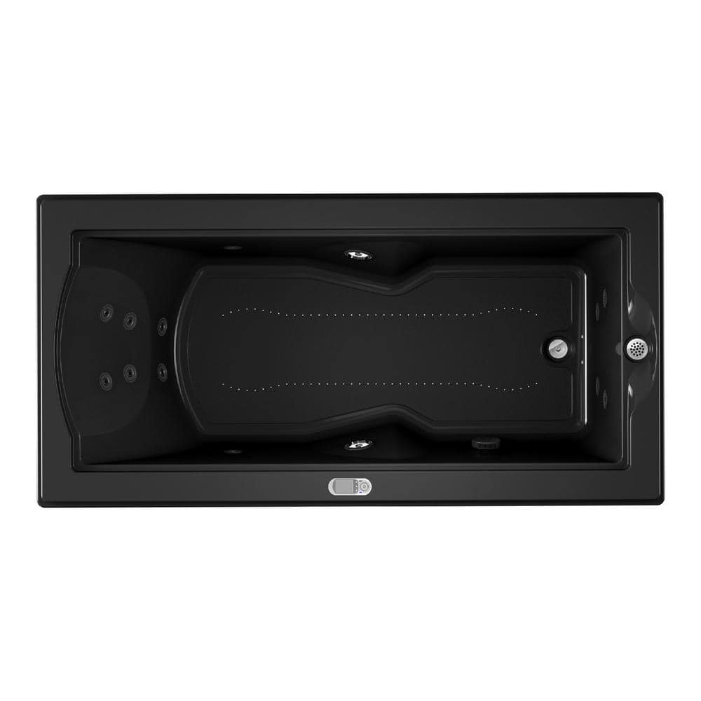 JACUZZI Fuzion Solna SPA 72 in. x 36 in. Rectangular Combination ...