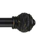 Art Decor 60 - 108 in. Telescoping Single Curtain Rod Kit in Antique ...