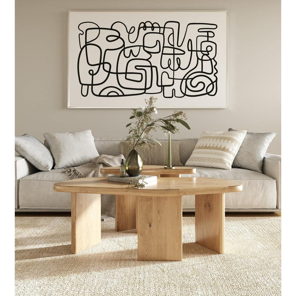 MR MODREST Jack Modern 47.2 in. Natural Specialty Wood Coffee Table ...