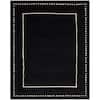SAFAVIEH Bella Black/Ivory 8 ft. x 10 ft. Border Area Rug BEL151E-8 ...