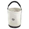 Graintex 12 in. 1-Pocket Utility Tool Bucket in White with Hook CB2343 ...