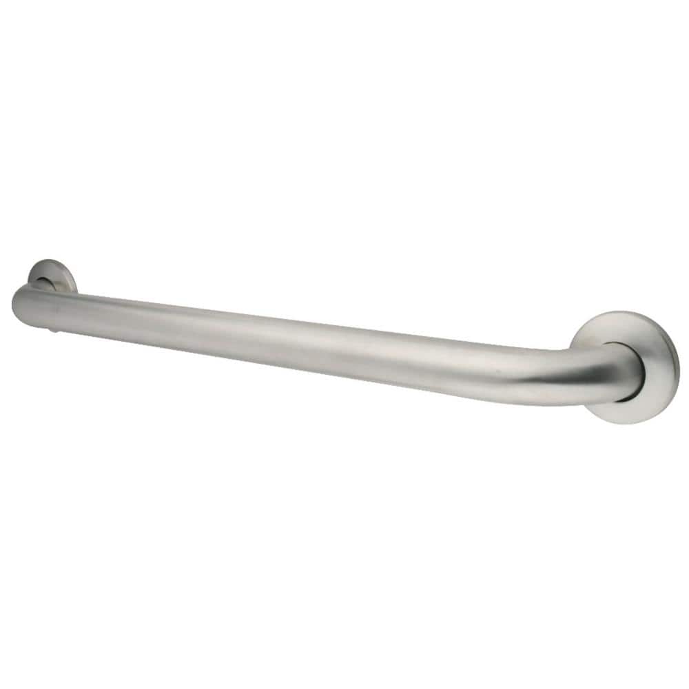 Kingston Brass Traditional 18 in. x 1-1/2 in. Grab Bar in Brushed ...