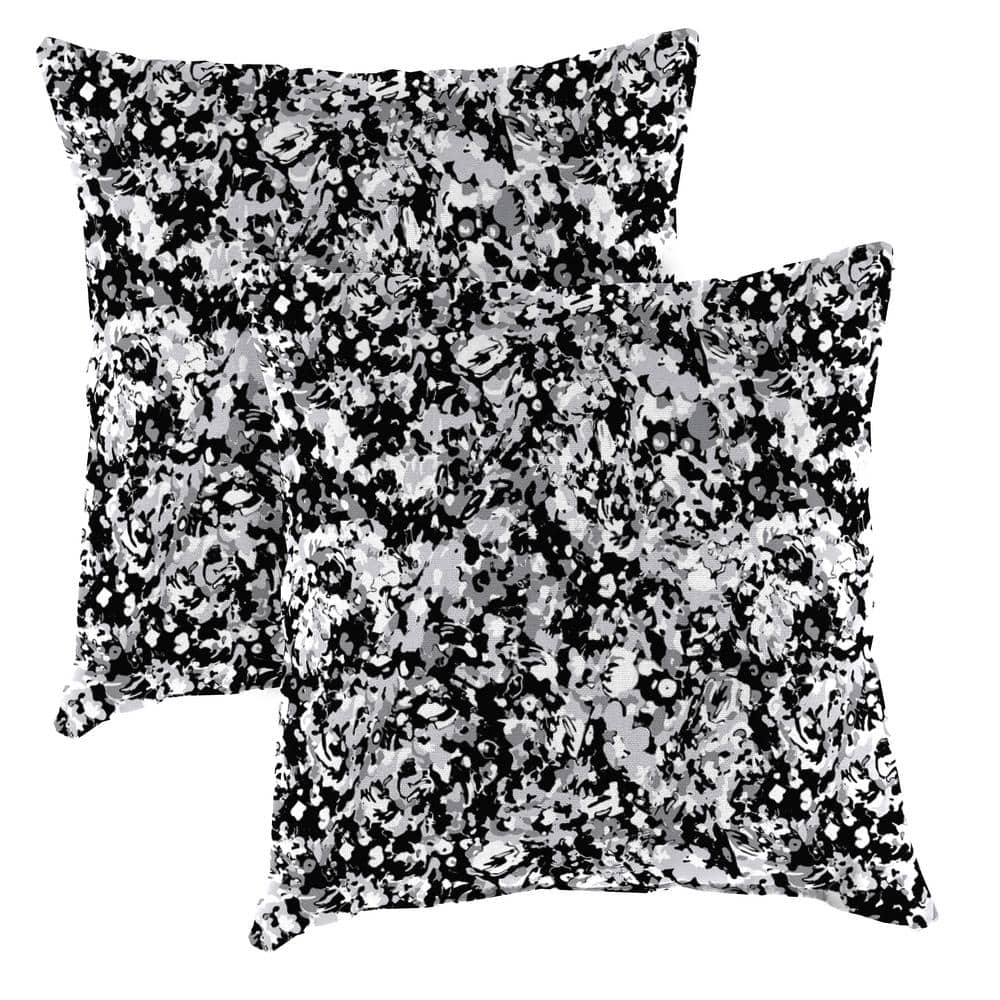 Jordan Manufacturing 16 in. L x 16 in. W x 4 in. T Square Outdoor Throw ...