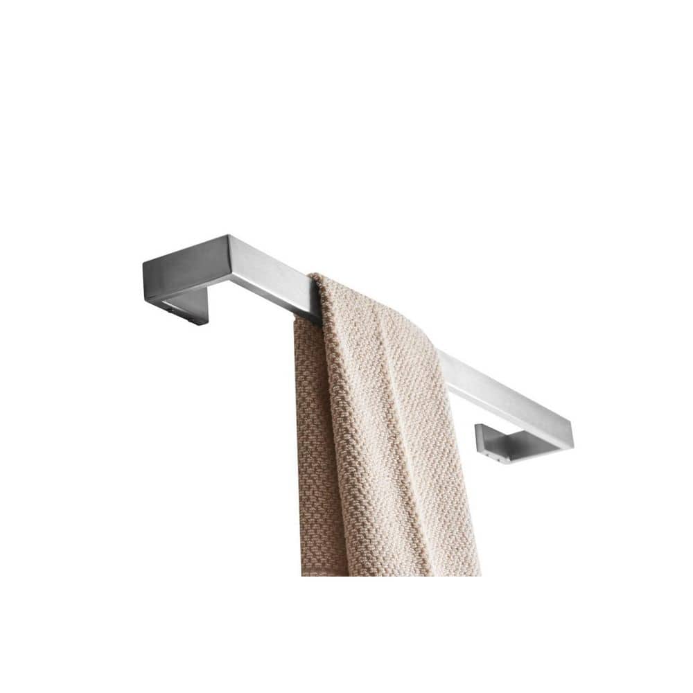 Siavonce Bathroom Towel Bar, 24 in. Single Heavy Duty Hand Towel Rack ...