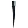 Simpson Strong-Tie E-Z Spike Black Powder-Coated Post- Base Spike for ...