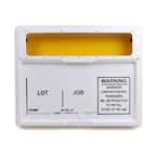 21 in. x 27 in. x 4 in. Outdoor/Indoor Posting Permit Box Unit with ...