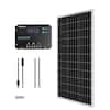 Renogy 100-Watt 12-Volt Off-Grid Solar Starter Kit w/ 1-Piece 100W ...