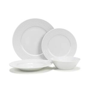 French Home, Water's Edge, Porcelain 12-Piece Dinnerware Set FHD2 - The ...