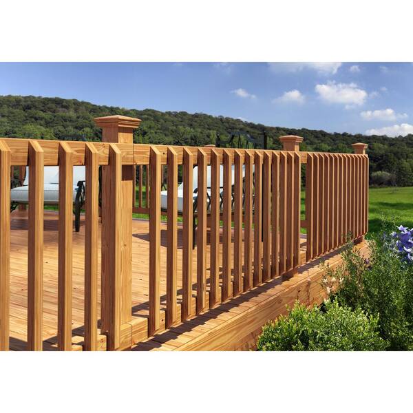 Home Depot Pressure Treated Handrail WeatherShield 2 In. X 3 In. X 6