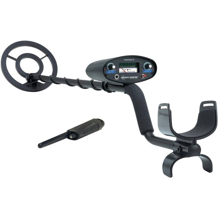 Bounty Hunter Tracker IV Metal Detector with Bonus Pinpointer – Home ...