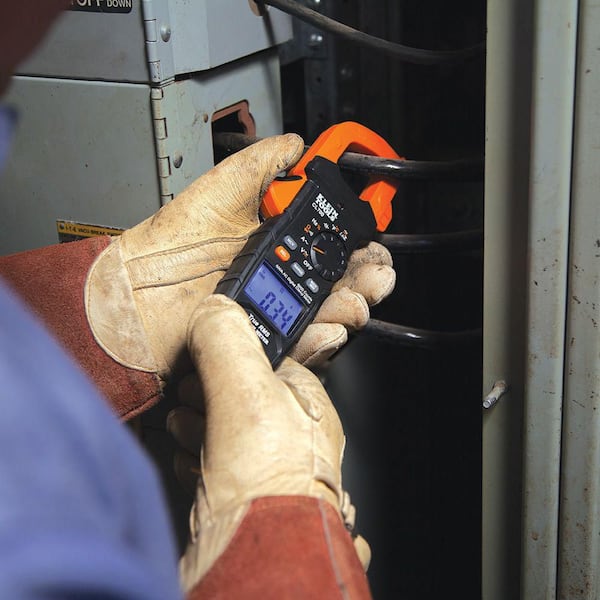 Klein Tools 600 Amp AC True RMS Auto-Ranging Digital Clamp Meter with ...