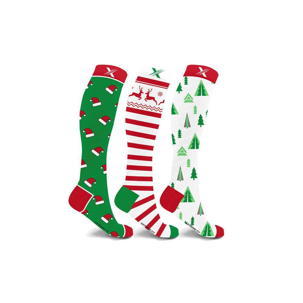 EXTREME FIT Men s Size 6 9 Holiday Collection Knee High Compression EXTREME FIT Men s Size 6 9 Holiday Collection Knee High Compression