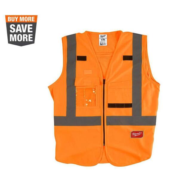 Have a question about Milwaukee Large/X-Large Orange Class 2 High ... Have a question about Milwaukee Large/X-Large Orange Class 2 High ...