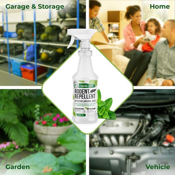 Mighty Mint 15 oz. Peppermint Oil Rodent Repellent Spray RS-15 - The ...
