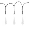 Pure Garden 30-Light 20.5 ft. Cool White Outdoor Solar LED Tear Drop ...