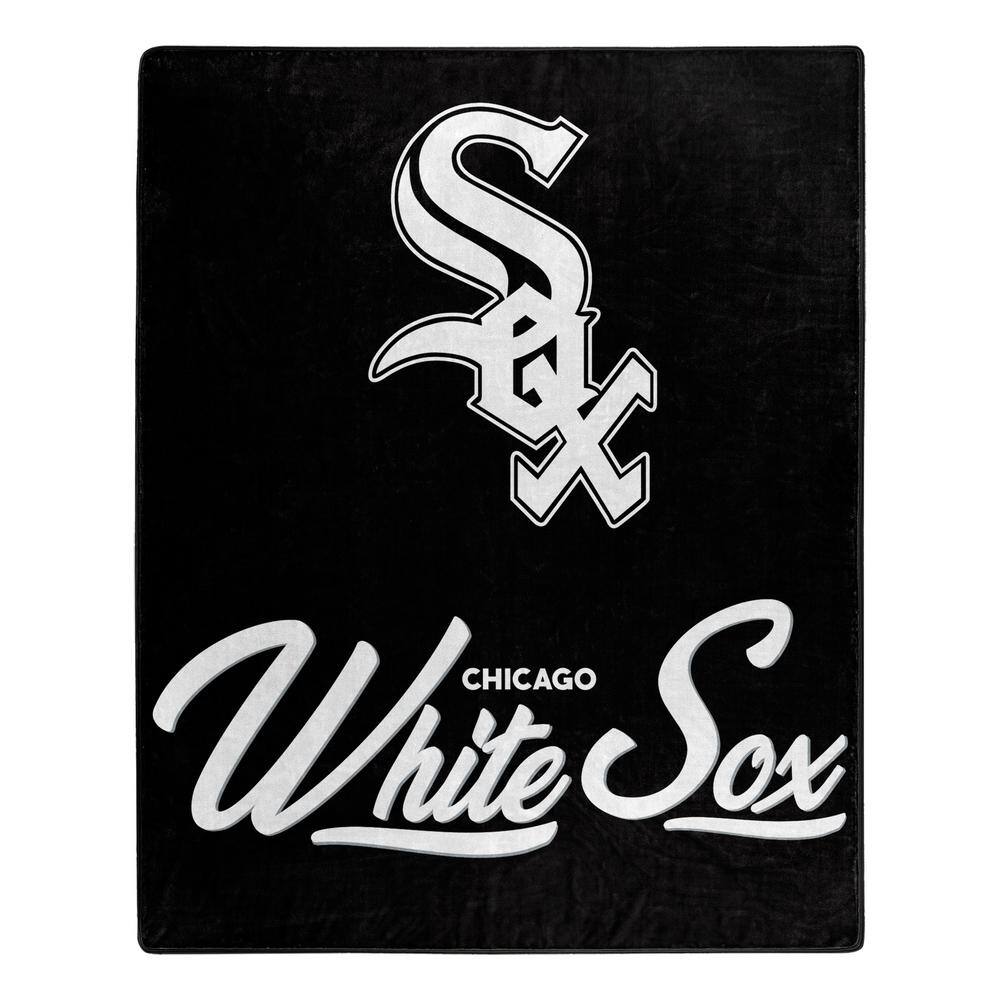 THE NORTHWEST GROUP MLB White Sox Signature Raschel Throw Blanket ...