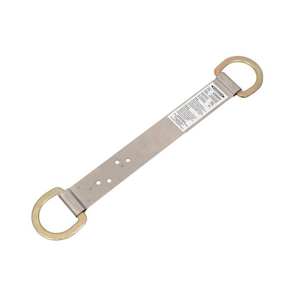 WERNER Stainless Steel Permanent D-Ring Fall Protection Roof Anchor ...