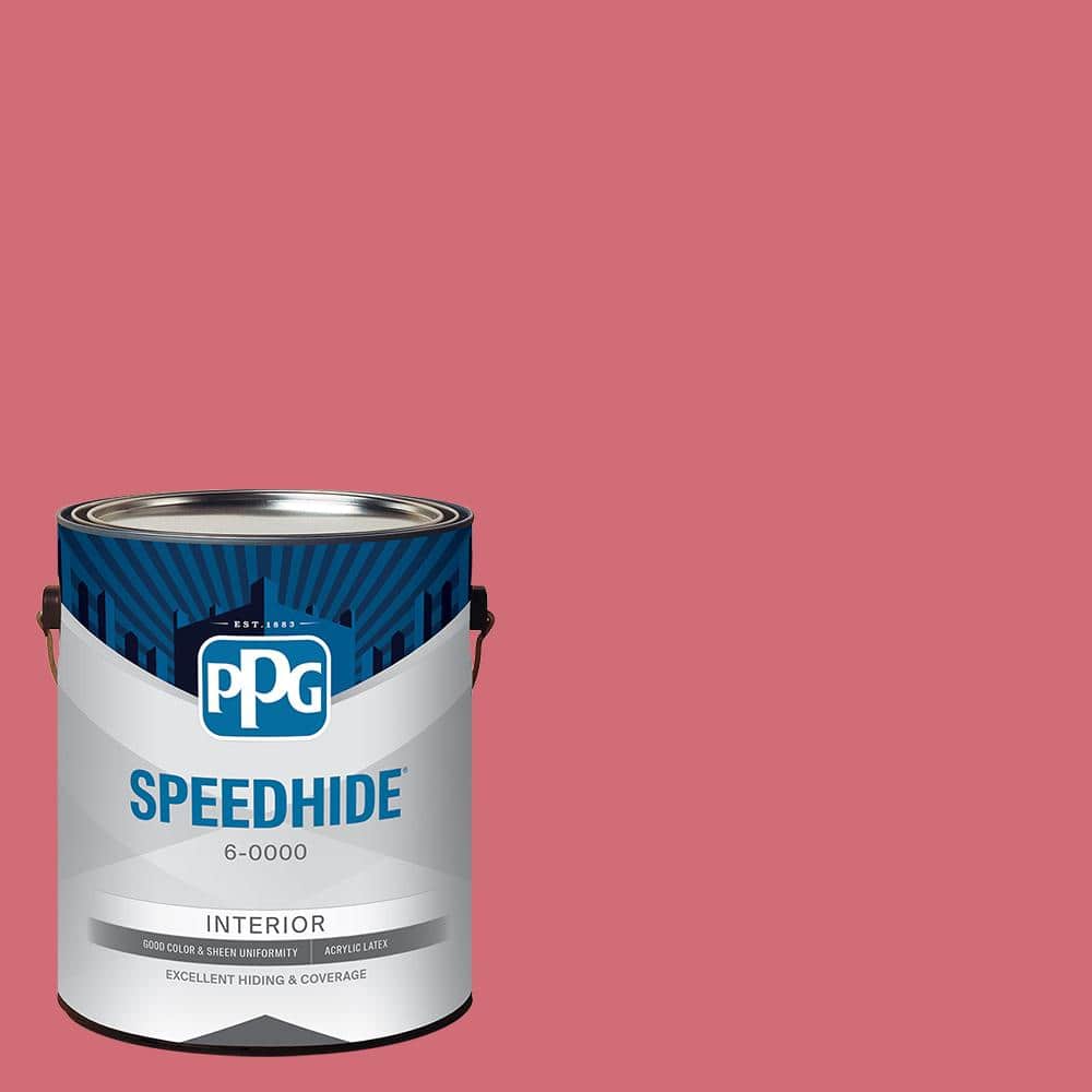 SPEEDHIDE 1 gal. PPG1186-5 Obsessed Semi-Gloss Interior Paint PPG1186 ...