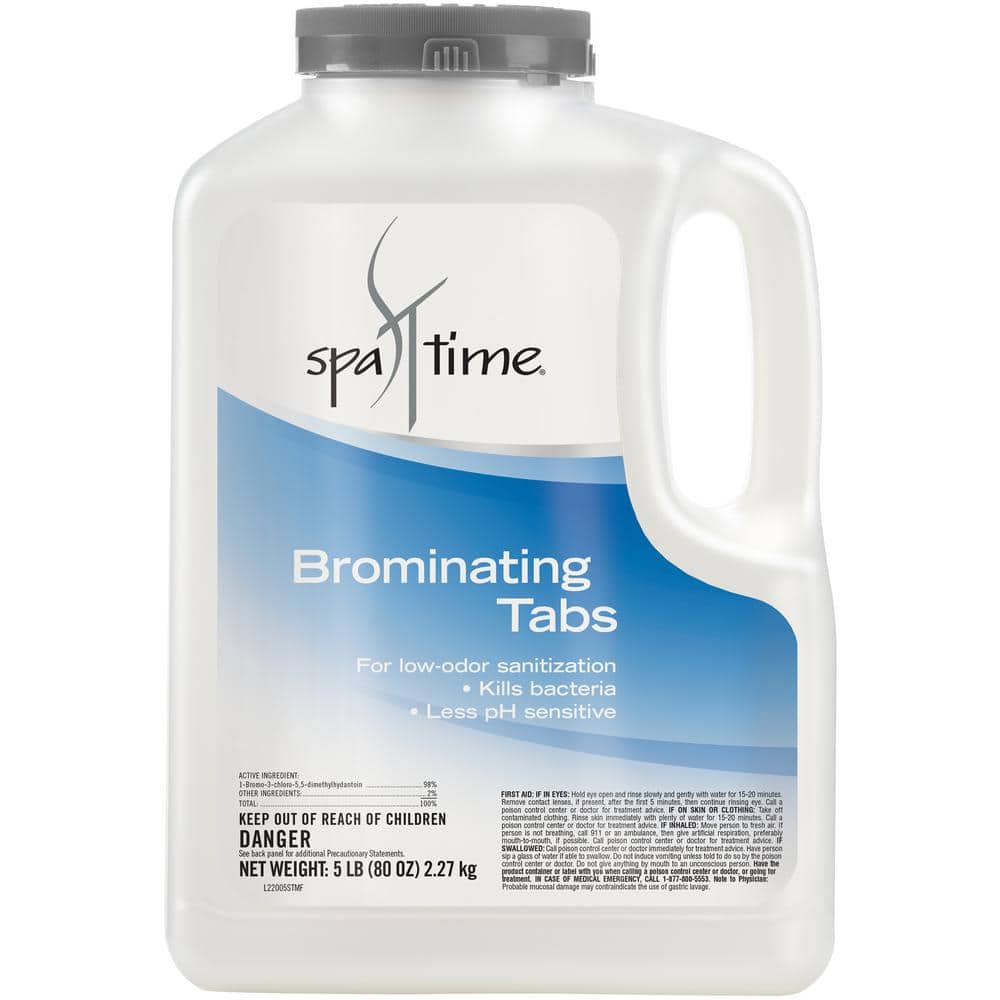 Spa Time 5 lbs. Chlorinating Brominating Tabs 22005STM - The Home Depot