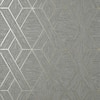 Fine Decor Malcolm Grey Geo Textured Vinyl Non-Pasted Wallpaper Sample ...