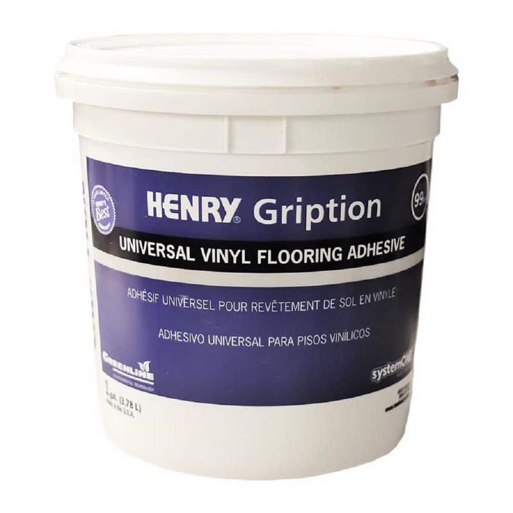 Henry Gription 1 Gal. (4 qt. ) 24 Hour Dry Time Multipurpose Universal ...