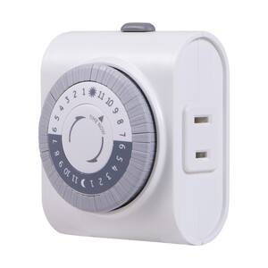 Defiant 24-Hour Indoor Plug-In Basic Mechanical Timer TM-022 - The Home ...