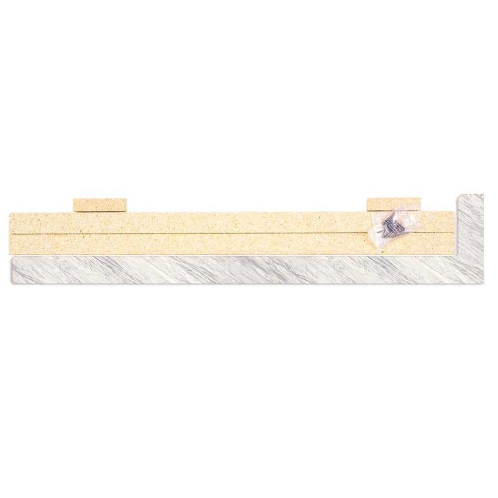 Hampton Bay Laminate Endcap Kit for Countertop with Integrated ...