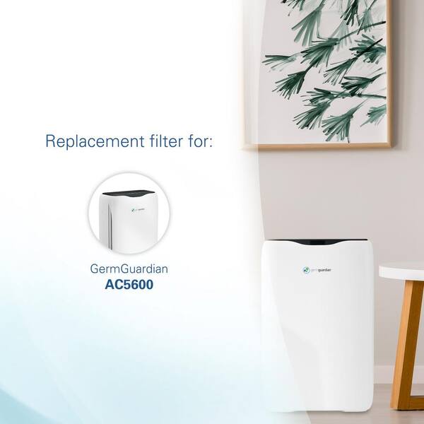 GermGuardian FLT5600 True HEPA Genuine Air Purifier Replacement Filter N Black