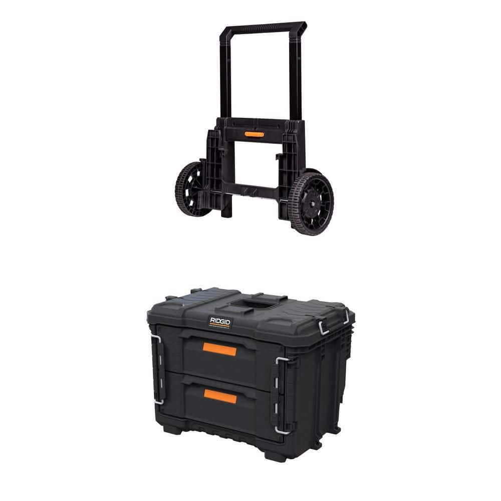 RIDGID Pro Gear System Gen 2.0 Rolling Tool Box with 9 in. Wheels and ...