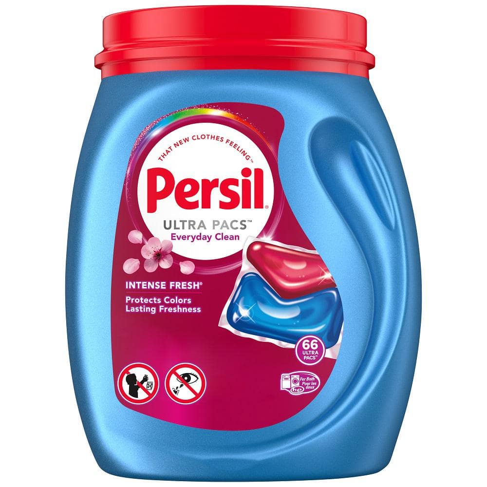 Persil Ultra Pacs Intense Fresh Laundry Detergent 66 ct 53659 - The ...