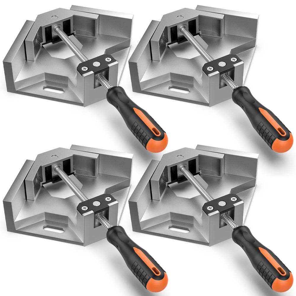 Angel Sar 4 Pack 90° Aluminum Alloy Right Angle Clamp, Single Handle ...