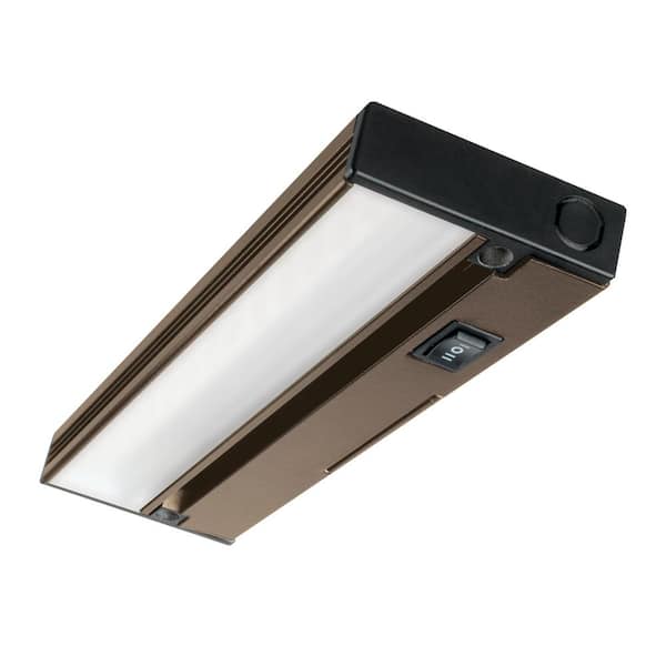 NICOR NUC 12 in. LED Oil-Rubbed Bronze Under Cabinet Light with Hi Low ...