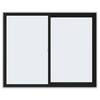 JELD-WEN 60 in. x 48 in. V-2500 Series Bronze Exterior/White Interior ...