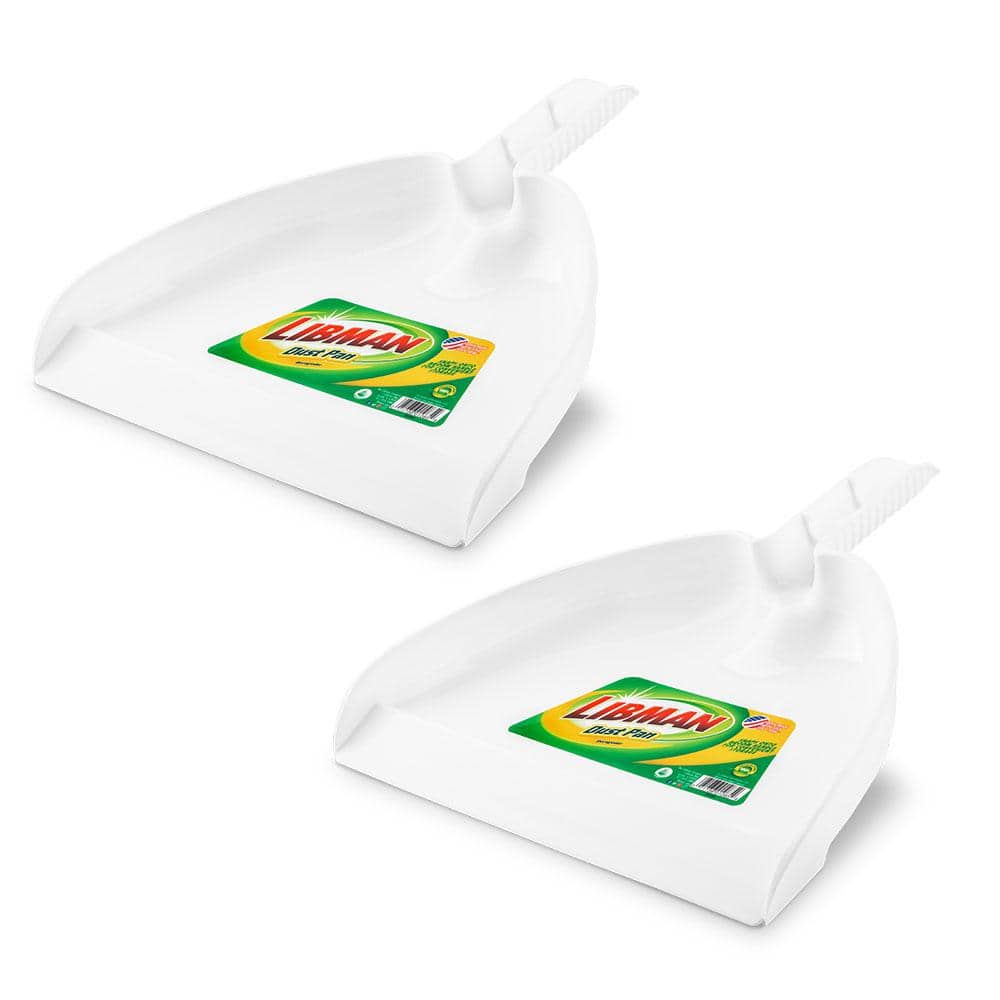 Libman 13.75 in. Dust Pan (2-Pack) 1438 - The Home Depot