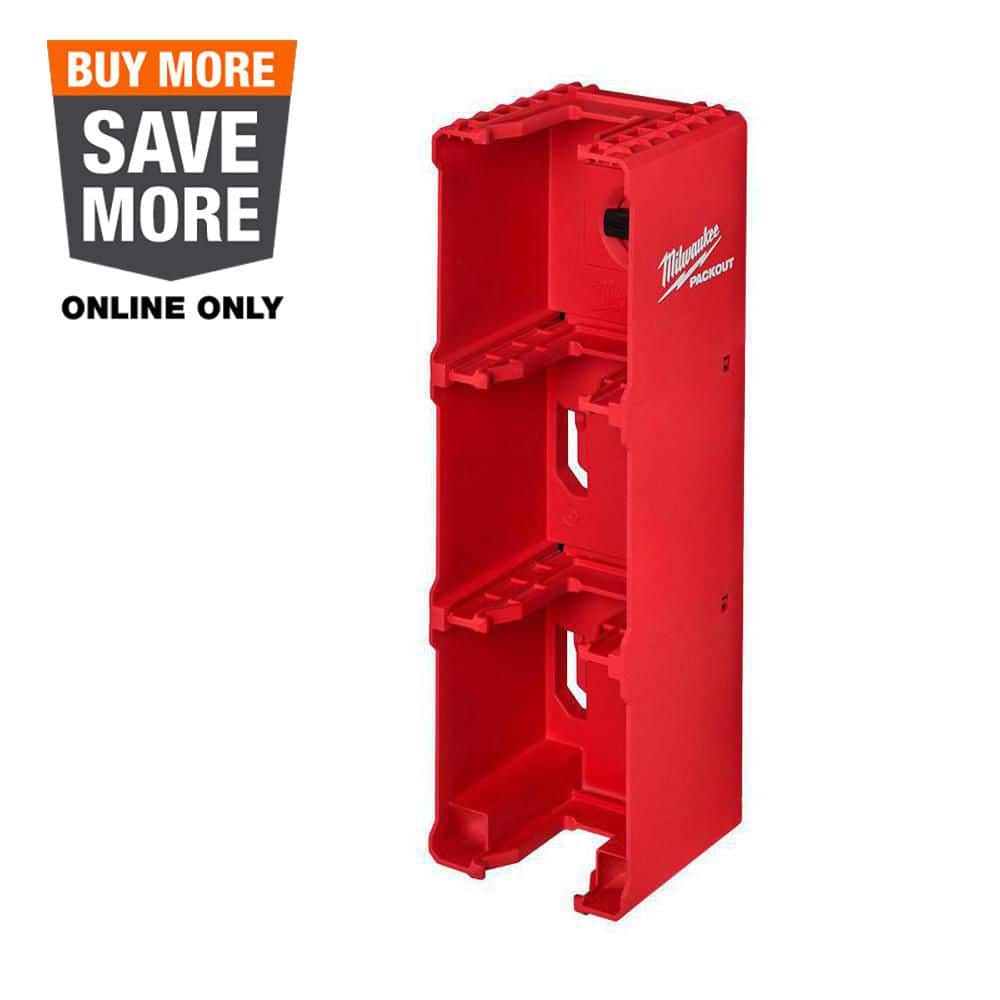 Milwaukee PACKOUT M18 Battery Rack 48-22-8339 - The Home Depot