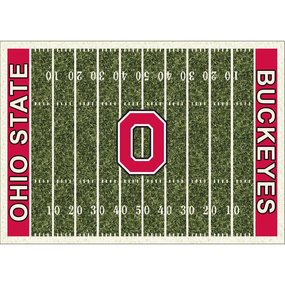 IMPERIAL Ohio State 6 ft. x 8 ft. Homefield Area Rug IMP 524-3015 - The ...