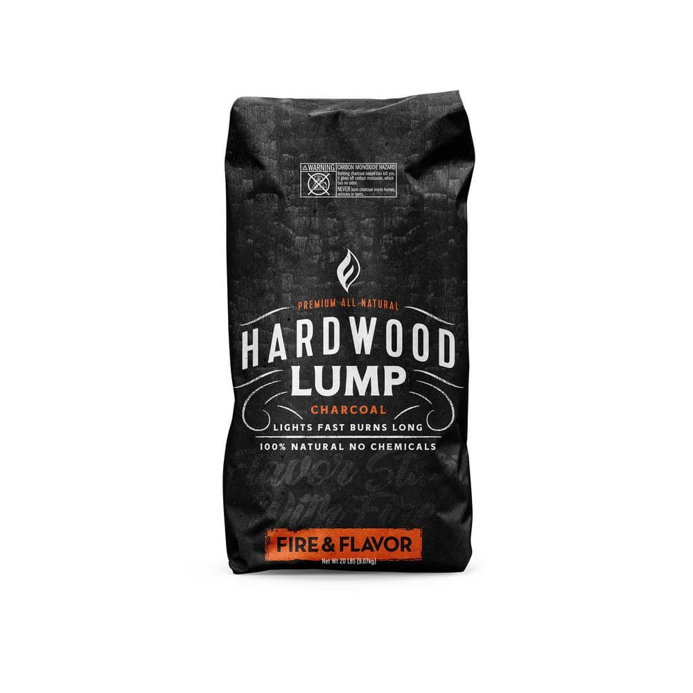 Fire and Flavor 20 lb. Mesquite and Oak Blend Lump Charcoal FFC117 ...