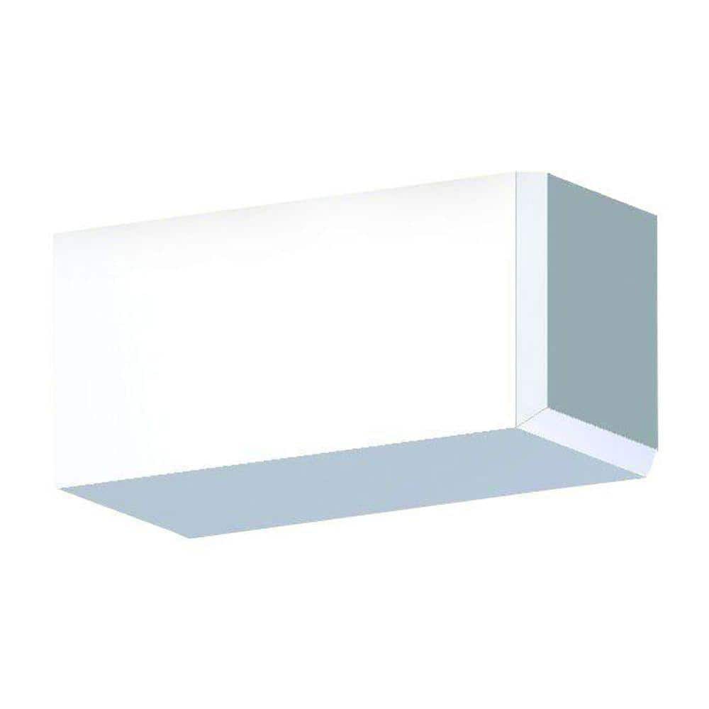 Fypon 3-1/2 in. x 7-13/32 in. x 3-1/2 in. Polyurethane Dentil Block ...