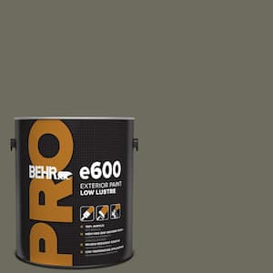 BEHR PRO 5 gal. #N370-6 Gladiator Gray Low Luster Exterior Paint ...