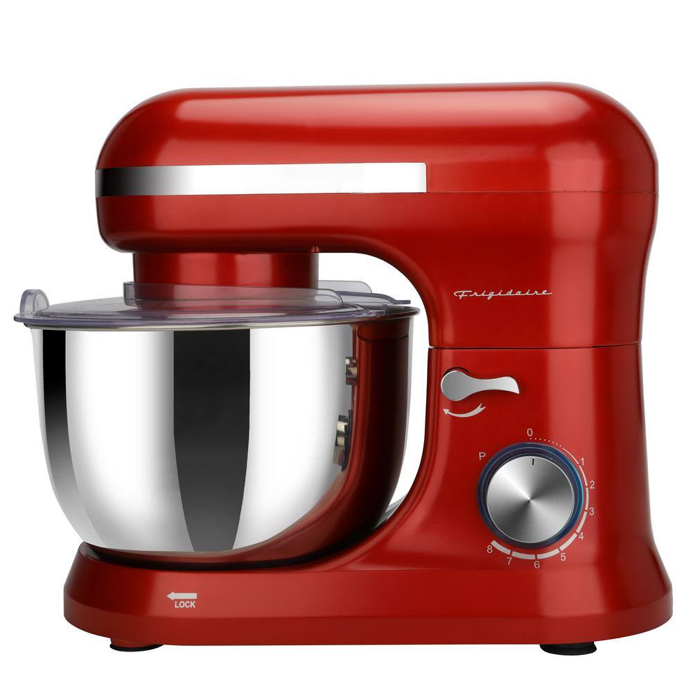 Frigidaire Retro 4.5-Liter 8-Speed Stand Mixer in Red ESTM020-RED - The Home Depot