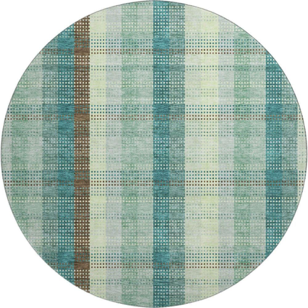 Addison Rugs Mayfield Premium Machine Washable Abstract AMF966 Sage 8 ...